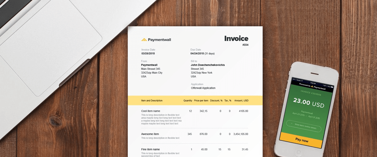 Invoicing made easy with Paymentwall | Paymentwall